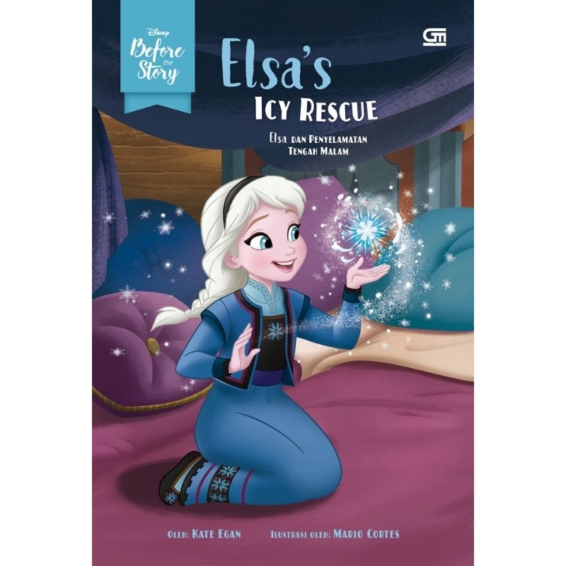 Jual [Disney] Before the Story : Elsa's Icy Rescue (Elsa dan Penyelamatan Tengah Malam) | Shopee ...