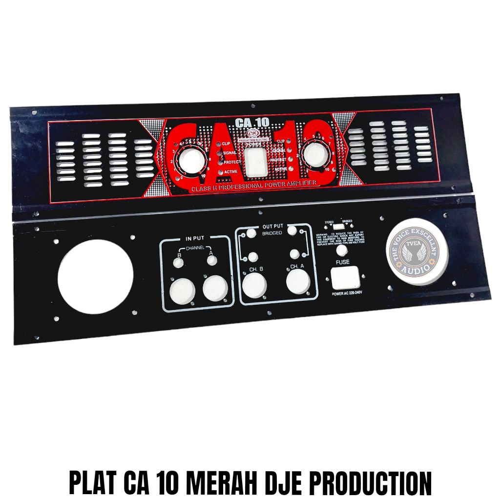 Jual Panel Ca 10 Panel Power Amplifier Tebal Merah | Shopee Indonesia