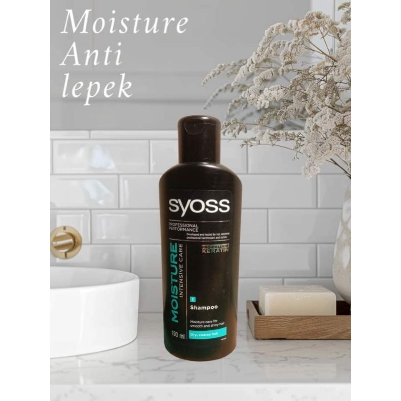 Jual 10 botol shampo syoss Anti dandruff,moisture 190 ml | Shopee Indonesia