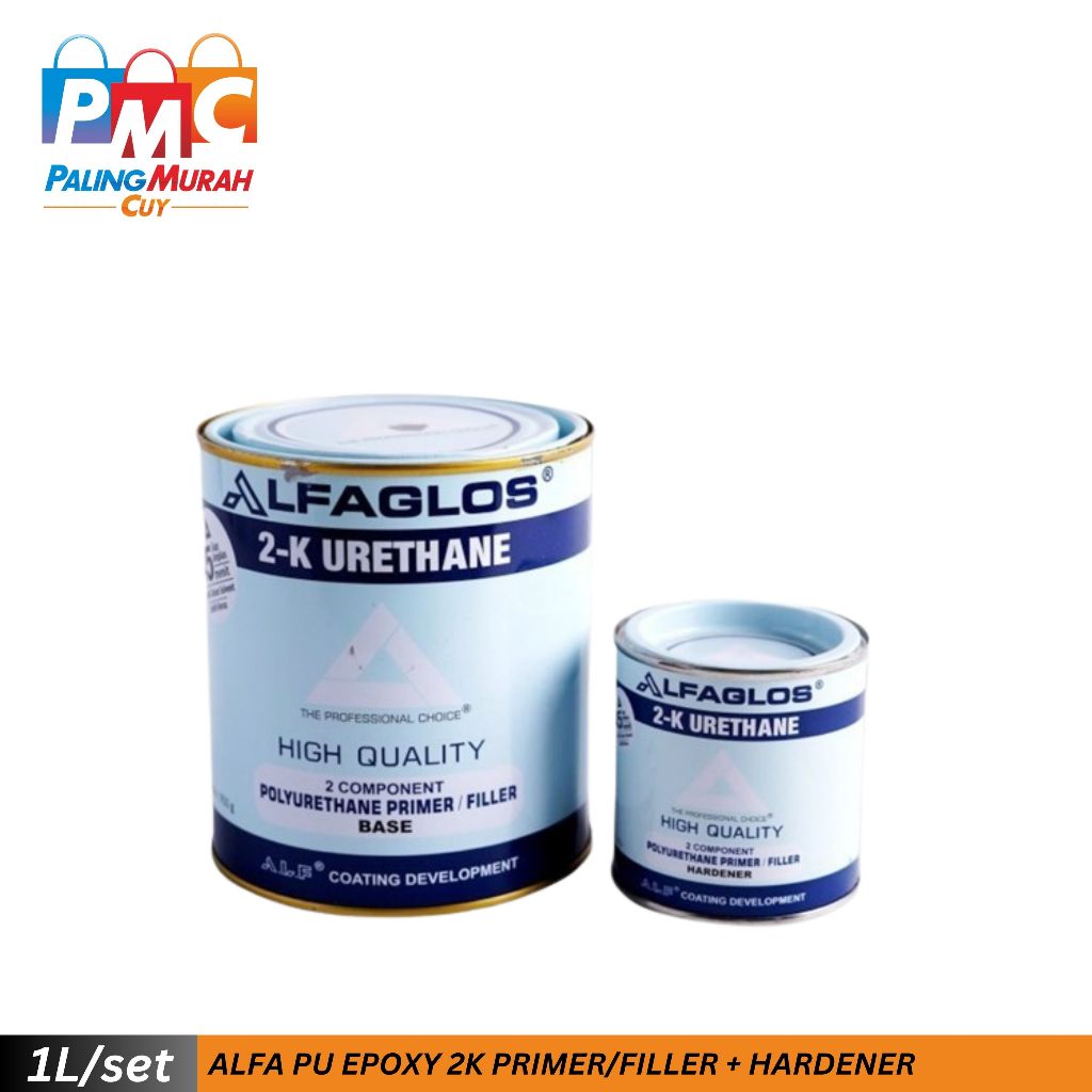 Jual Epoxy Alfa polyurethane - filler primer base 1Kg + Hardener ...