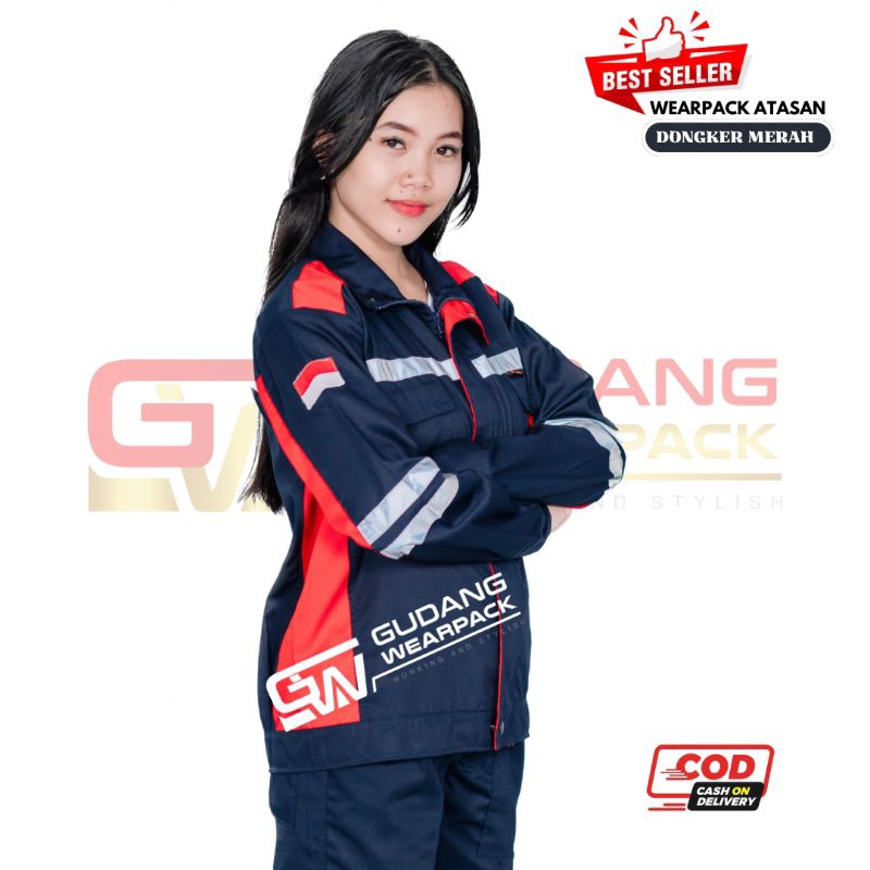 Jual WEARPACK ATASAN Gudang Wearpack - Baju Kerja Proyek SEMIJAKET ...