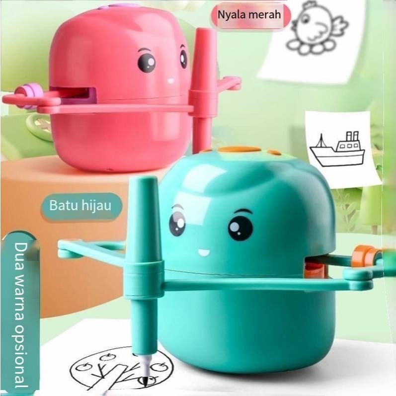 Jual Robot Lukis Pintar Anak-anak Alat Mainan Latihan Seni Belajar ...