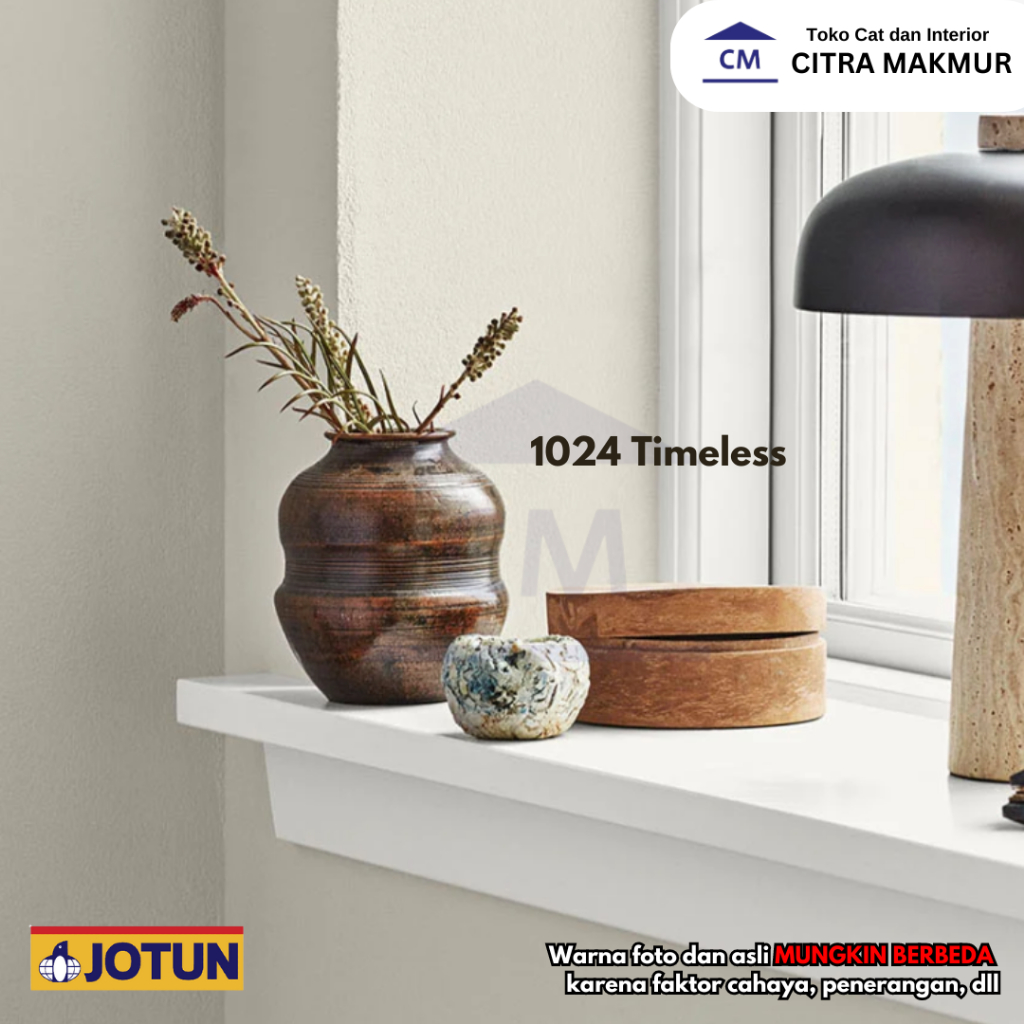 Jual JOTUN 1024 TIMELESS (Warna Putih Off-White JOTUN) Kemasan Galon ...