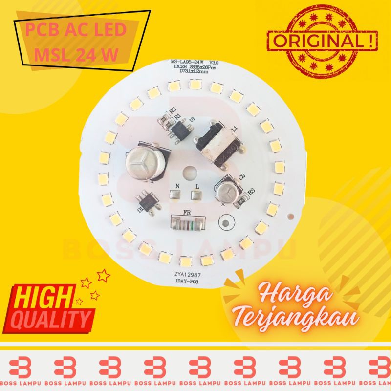 Jual MSL Mesin PCB AC LED 24 Watt Berkualitas Tinggi | Shopee Indonesia