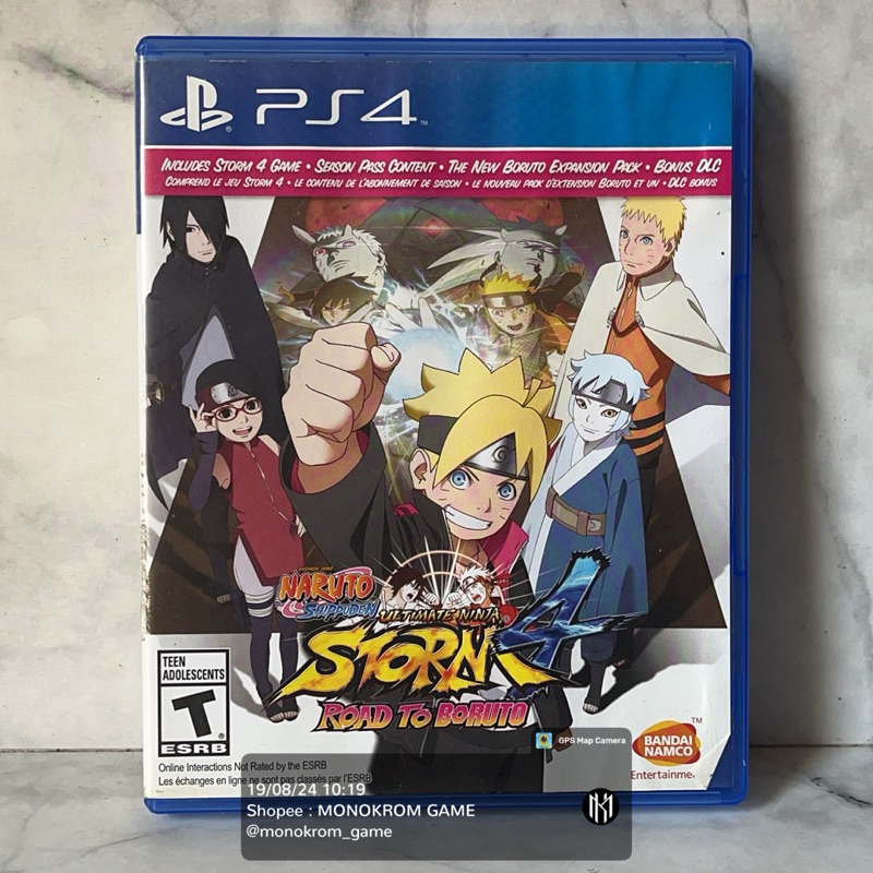 Jual BD KASET PS4 NARUTO ROAD TO BORUTO PLAYSTATION 4 SECOND | Shopee ...