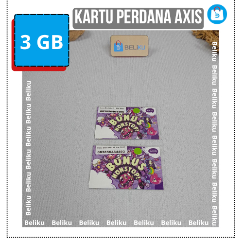 Jual Kartu Perdana Kuota Axis 3GB/6GB/8GB/14GB TERMURAH | Shopee Indonesia