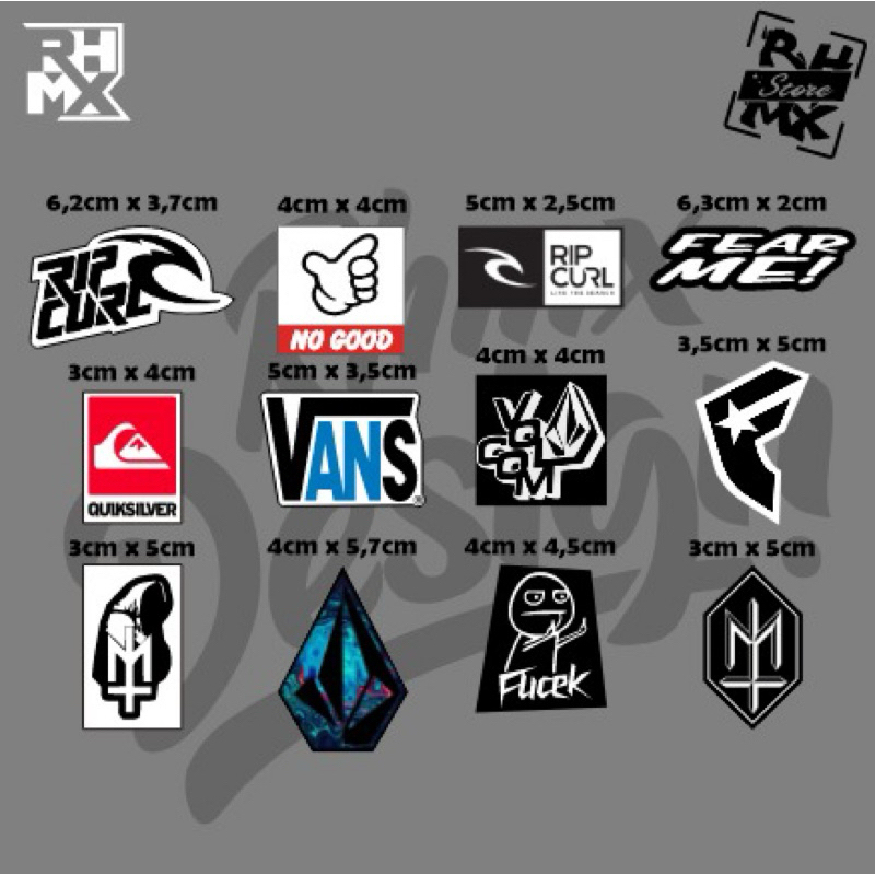 Jual sticker racing pack motor viral terbaru stiker vinyl stiker list ...
