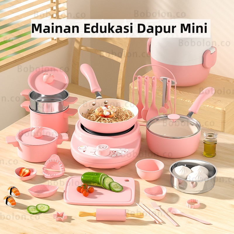 Jual Dapur mini anak perempuan kompor listrik mainan anak-anak mainan ...