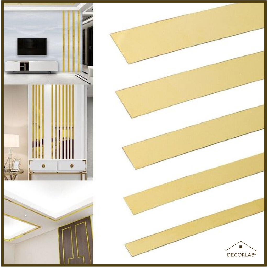 Jual List Plat Strip Gold - Lis Mirror - Lis Stainless Steel ...