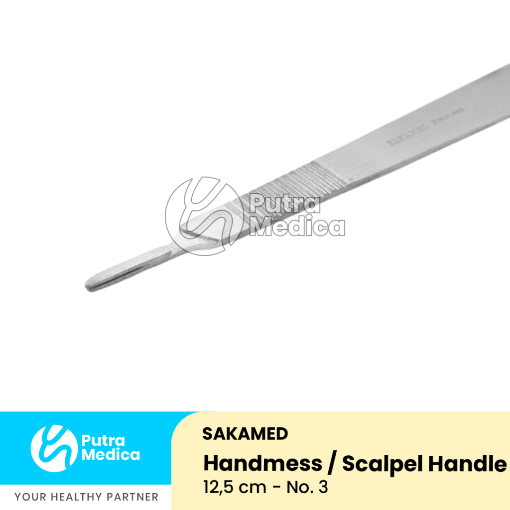 Jual Sakamed Handmess / Scalpel Handle / Gagang Mess Bedah Bisturi ...