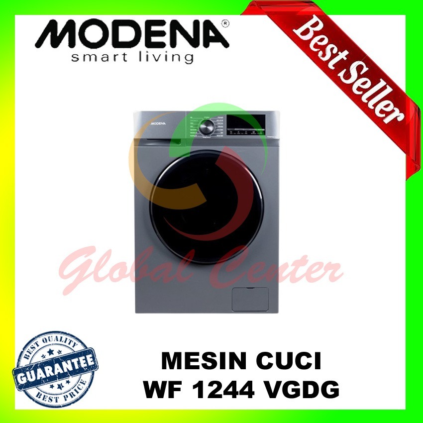 Jual MODENA Front Load Washer WF 1244 VGDG - GARANSI RESMI | Shopee ...