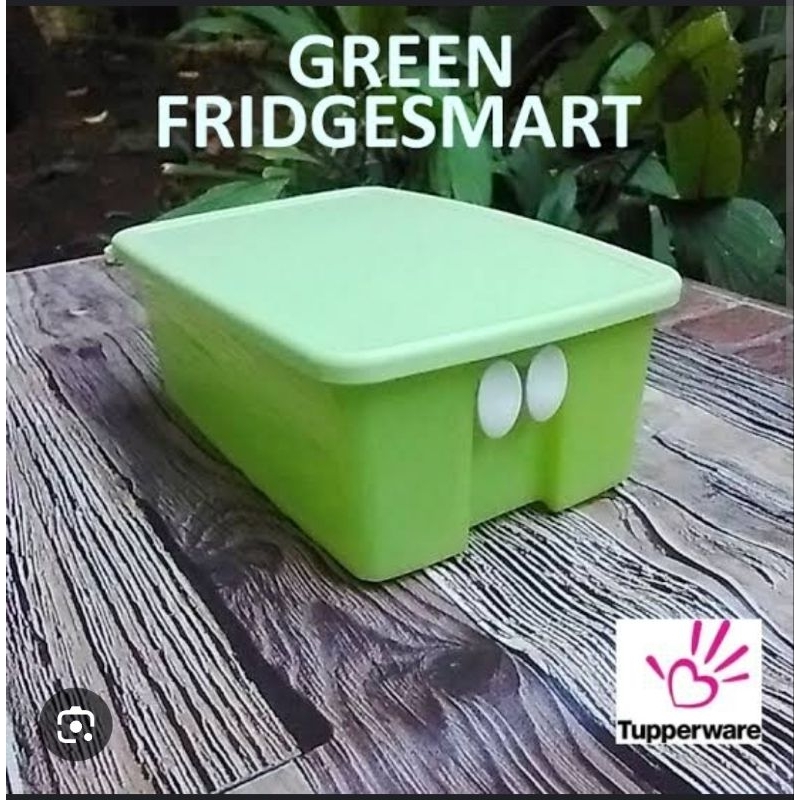 Jual TUPPERWARE FRIDGESMART HIJAU 2L ORIGINAL Wadah Plastik | Shopee ...