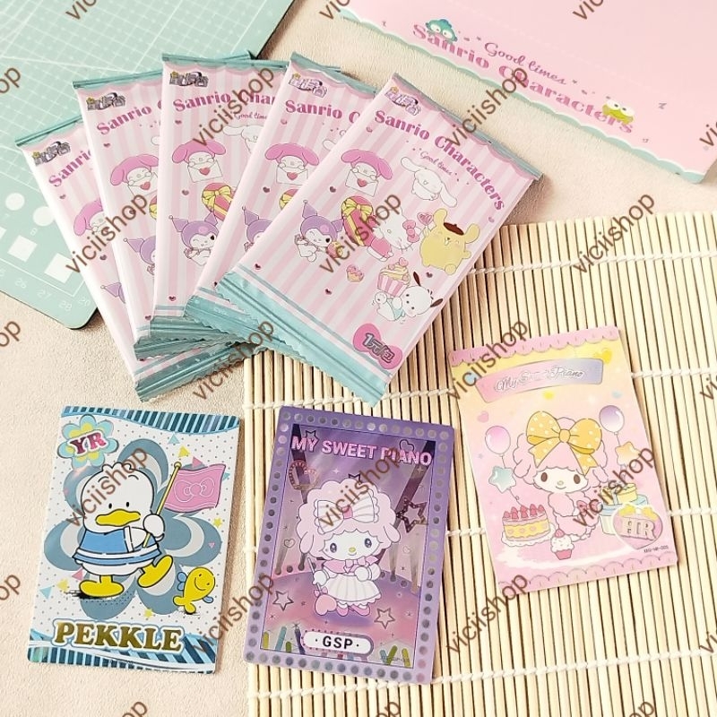 Jual Premium Trading Cards Sanrio [ 1 Sachet Isi 3 Kartu]/Kartu Koleksi ...