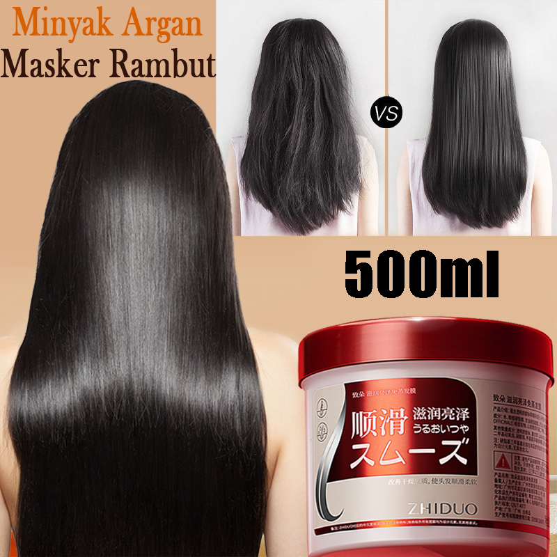 Jual perawatan rambut Hair Mask Masker rambut asam amino Krim pelurus ...