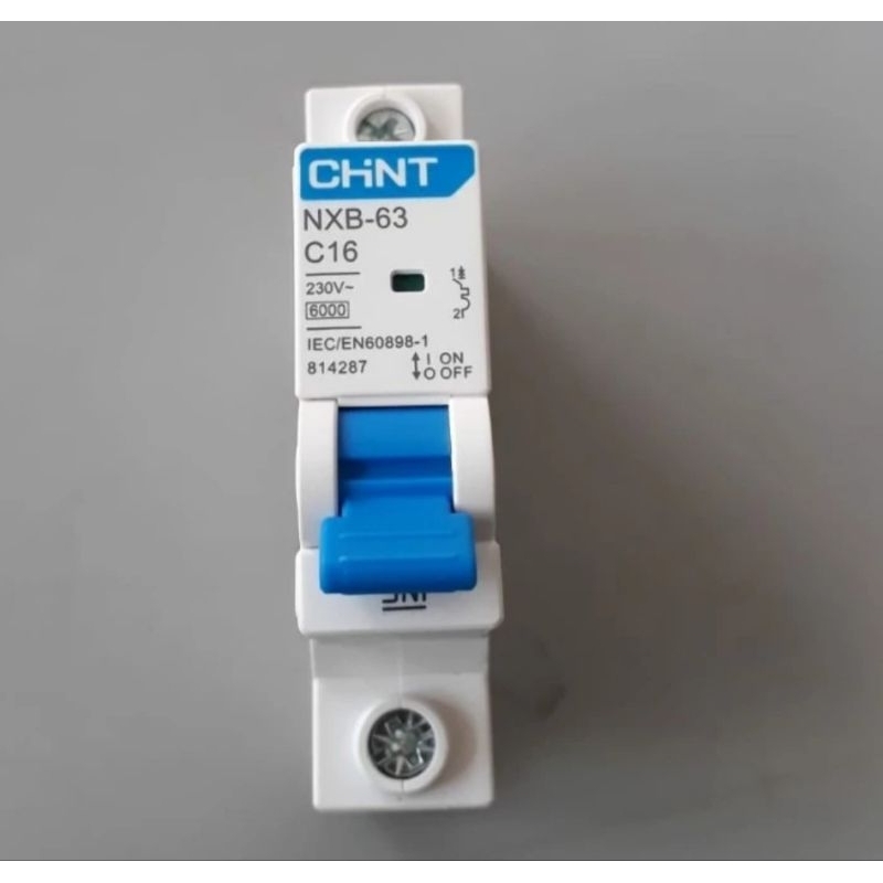 Jual MCB CHINT NXB-63 1P 2A 4A 6A 10A 16A 20A 25A 32A 40A 50A 63A CHINT ORIGINAL CHNT | Shopee ...
