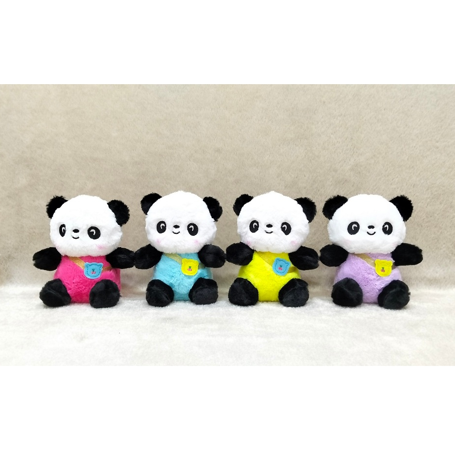 Jual Boneka Panda Lucu dengan Tas Warna-Warni - Boneka Panda | Shopee ...