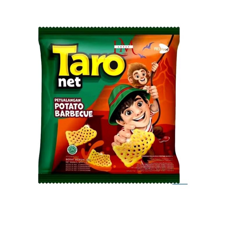 Jual Ciki Taro Potato Barbecue 17gr SATUAN | Shopee Indonesia