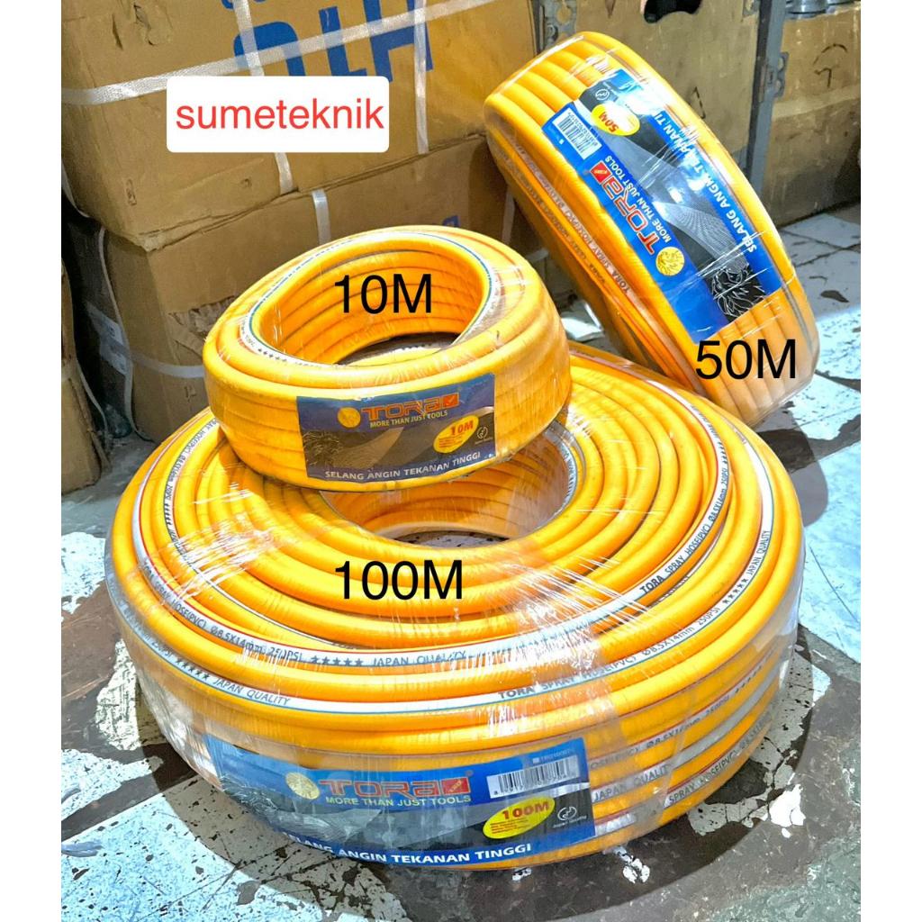 Jual Selang Tora Kuning 5/16" Spray Hose 10Meter 8,5MM x 14MM Selang ...