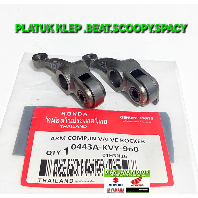 Jual Thailand Platuk klep /set KVY Honda Beat Scoopy spacy karbu Roker ...