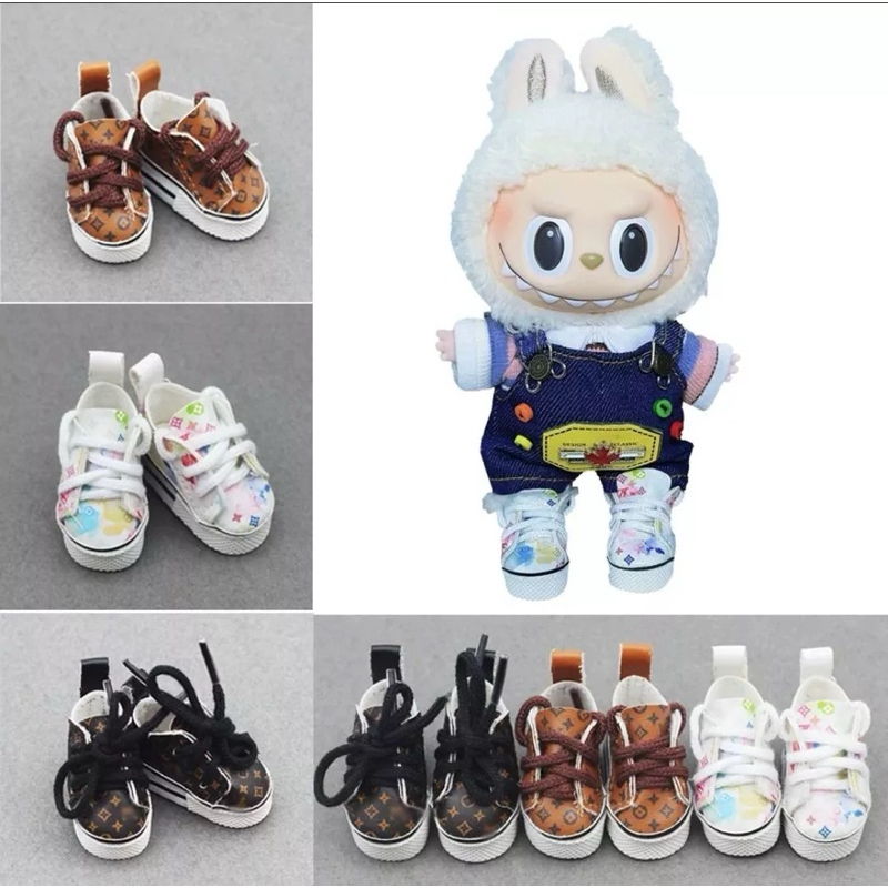 Jual Ready Stock Sepatu sneaker Labubu Sepatu Boneka Monster Labubu ...