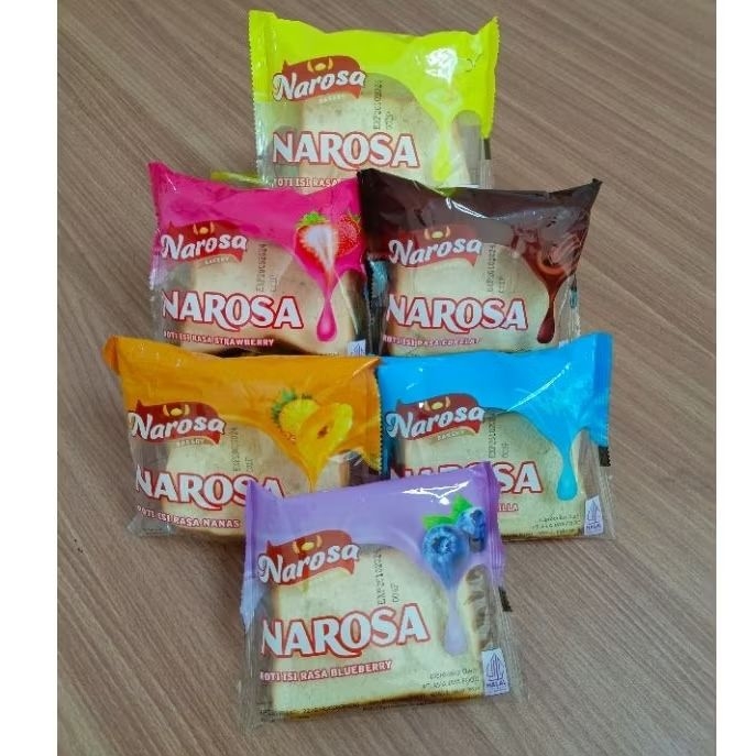 Jual ROTI NAROSA SANDWICH || Bervarian Rasa || PCS | Shopee Indonesia