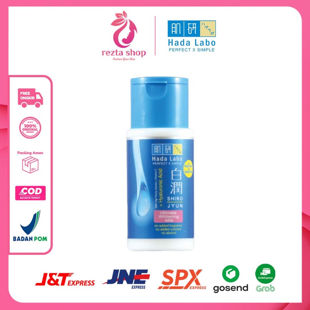 Jual HADA LABO Shirojyun Ultimate Whitening Milk 100 ml | Shopee Indonesia