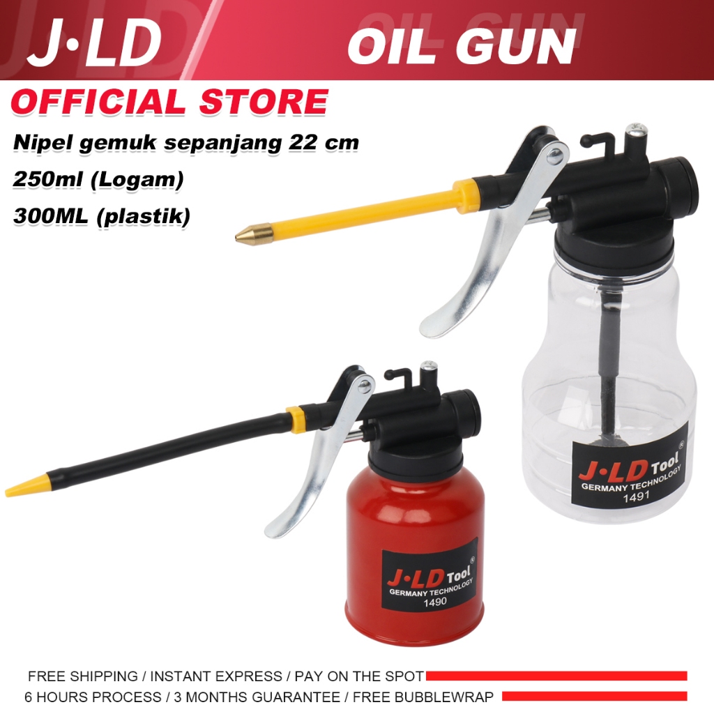 Jual JLD Oil Gun 250ML/300ML Penyemprot Botol Semprot Minyak Oli ...