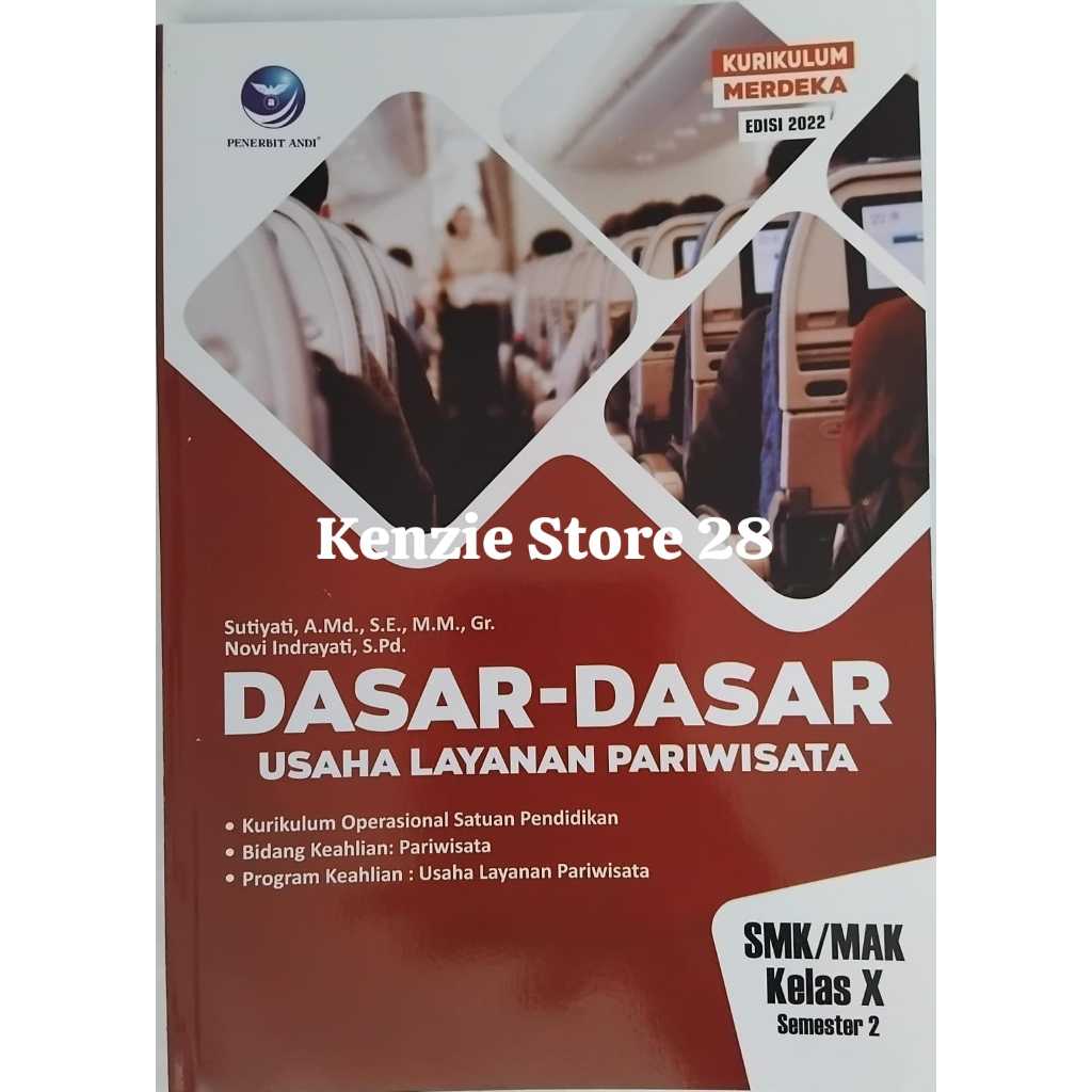 Jual Dasar-Dasar Usaha Layanan Pariwisata SMK/MAK Kelas X Semester 2 ...