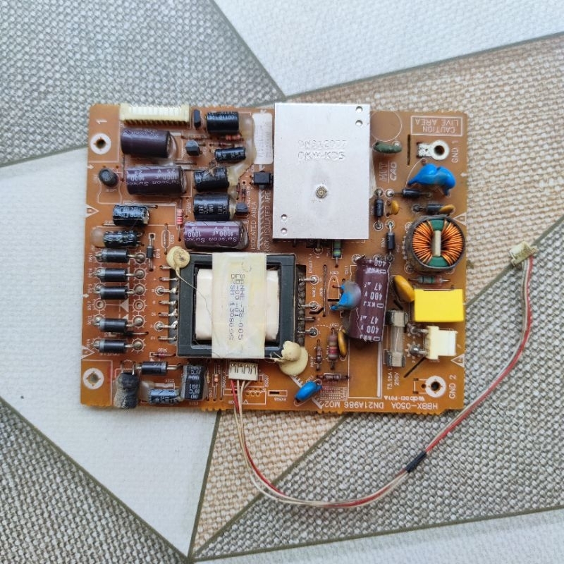 Jual power suplay ace matic regulator psu tv polytron PLD20D302W PLD ...