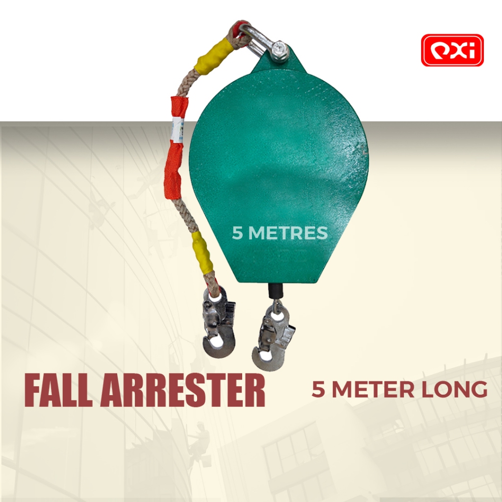 Jual FALL ARRESTER 5M Retractable Lifeline Safety Prevention Protector ...
