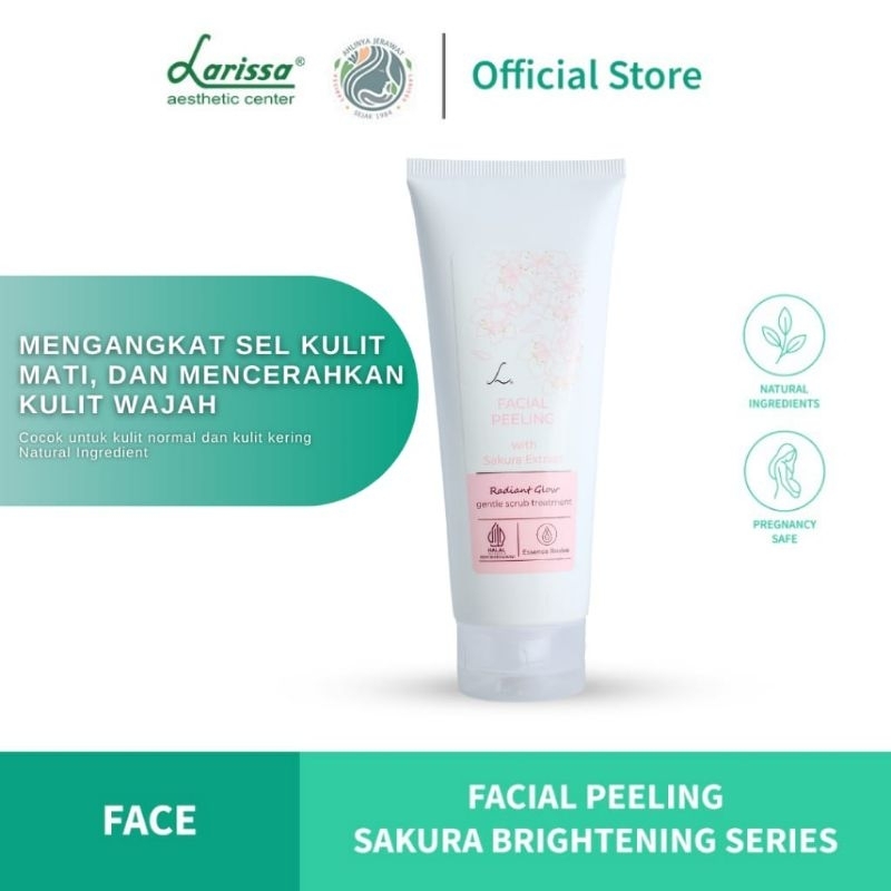 Jual Larissa Facial Peeling Sakura Brightening Series | Shopee Indonesia