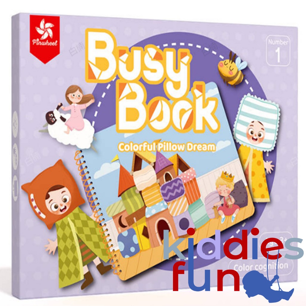 Jual Education Toys Toddler Mainan Edukasi Anak | Busy Book Level 1 ...