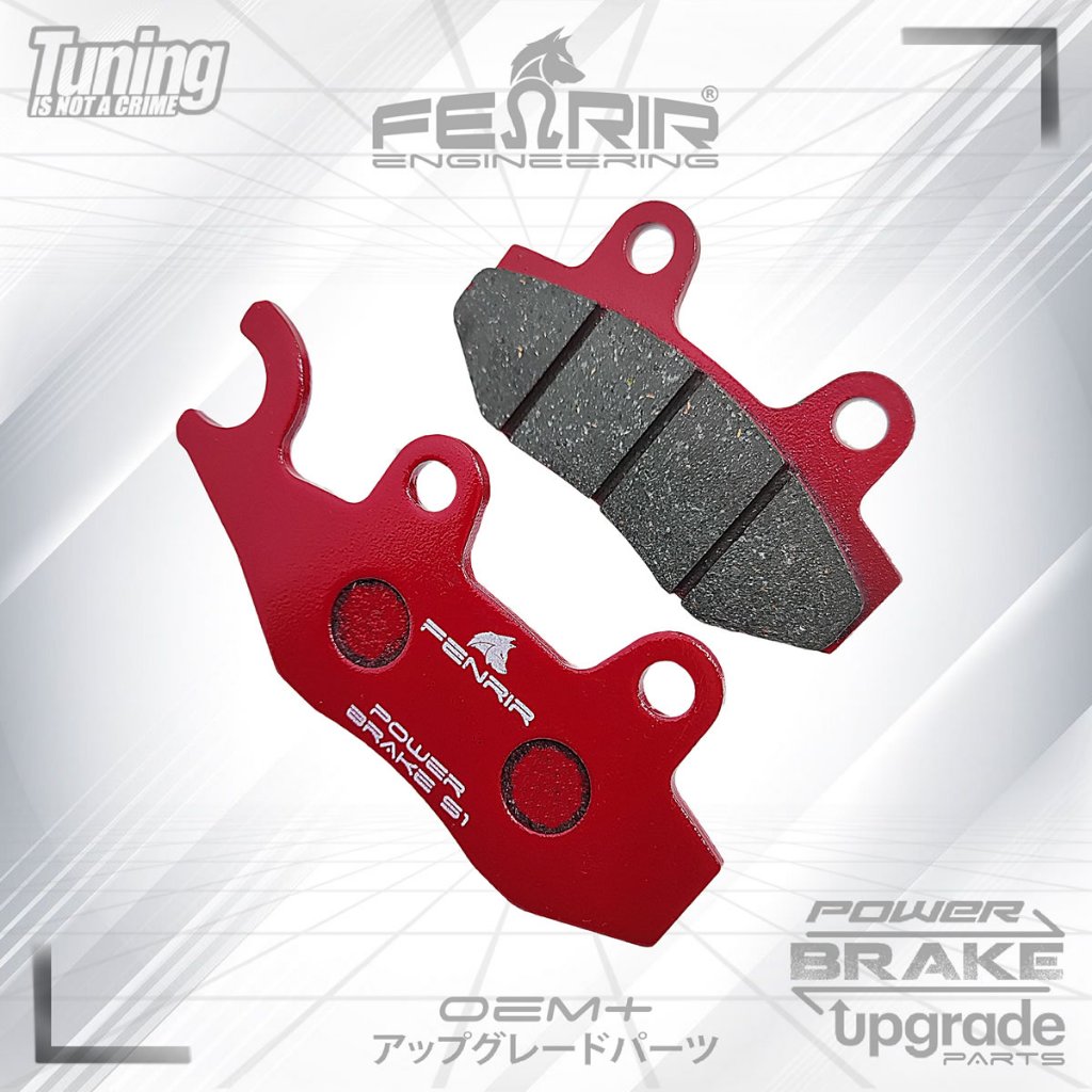 Jual Kampas Rem Depan Spin, Skywave, Skydrive - Fenrir Ceramic Fusion ...