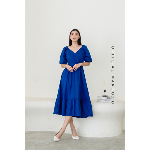 Jual Maroo - Rova Dress / Dress Wanita / Dress Korea Style / Dress ...