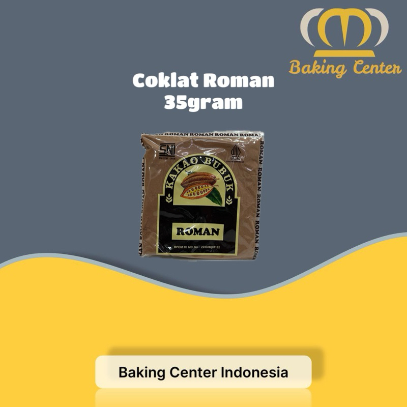 Jual Cocoa Powder Coklat Bubuk Roman 35gram | Shopee Indonesia
