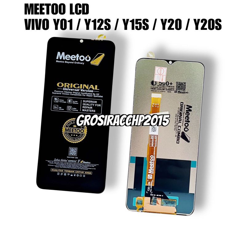 Jual MEETOO LCD + TOUCHSCREEN COMPATIBLE FOR VIVO Y01 / Y12S / Y15S ...
