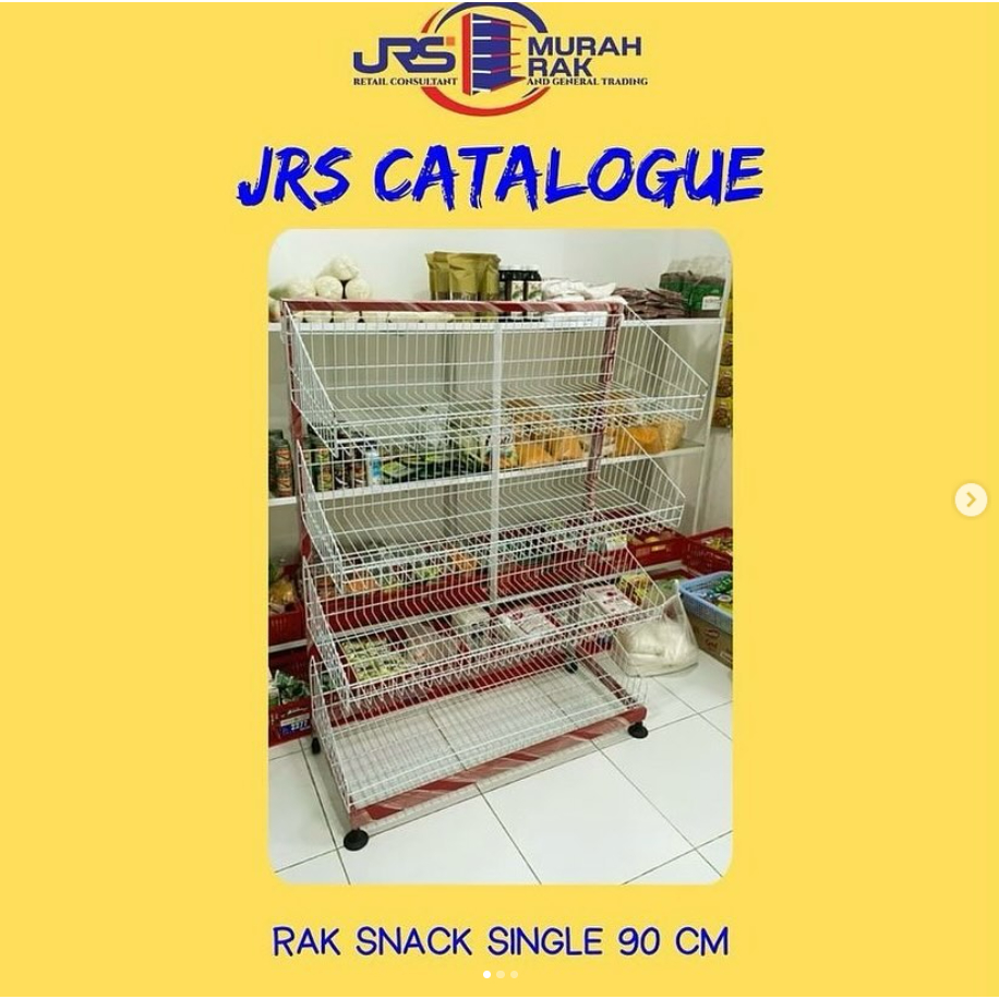 Jual RAK SNACK SINGLE PANJANG 90CM / RAK SNACK PAKAI RODA | Shopee ...