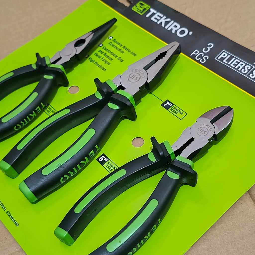 Jual TEKIRO SET TANG KOMBINASI POTONG LANCIP PAKET SET TANG TEKIRO 3 PCS | Shopee Indonesia
