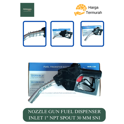 Jual Nozzle Nossel Nozzel SPBU 1 Inchi Automatic | Shopee Indonesia