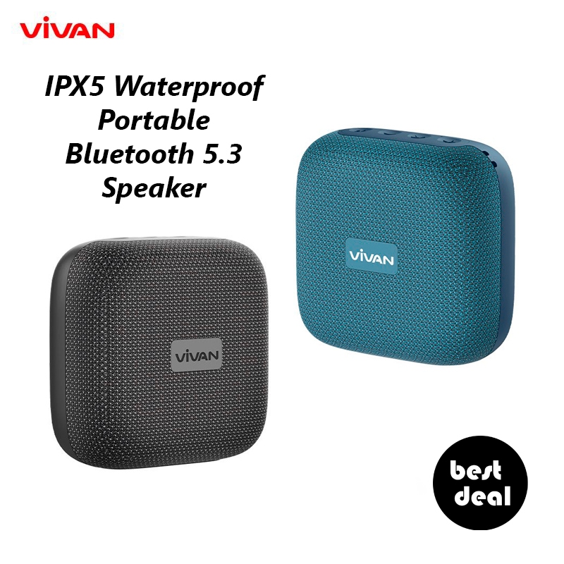 Jual Vivan VS3 Portable Bluetooth 5.3 Speaker IPX5 Waterproof ...
