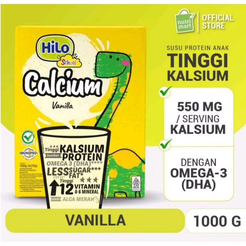 Jual Promo!!! HiLo School 1000gr, 500gr Susu Tinggi Kalsium dan Lebih ...