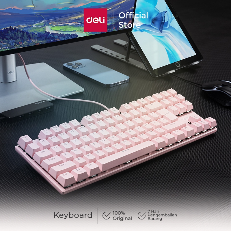 Jual Deli Furniture Vusign Mechanical Gaming Keyboard / Keyboard ...