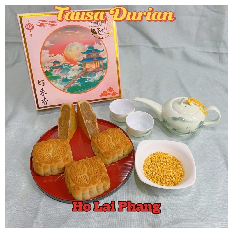 Jual Tausa Durian Ho Lai Phang Traditional Mooncake | Shopee Indonesia