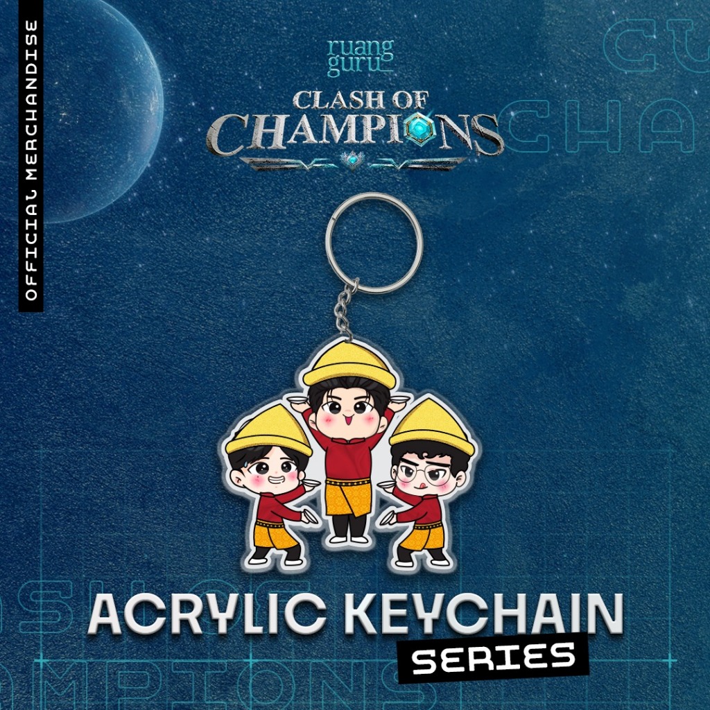Jual Clash of Champions Exclusive Merchandise - Keychain Character Vol ...