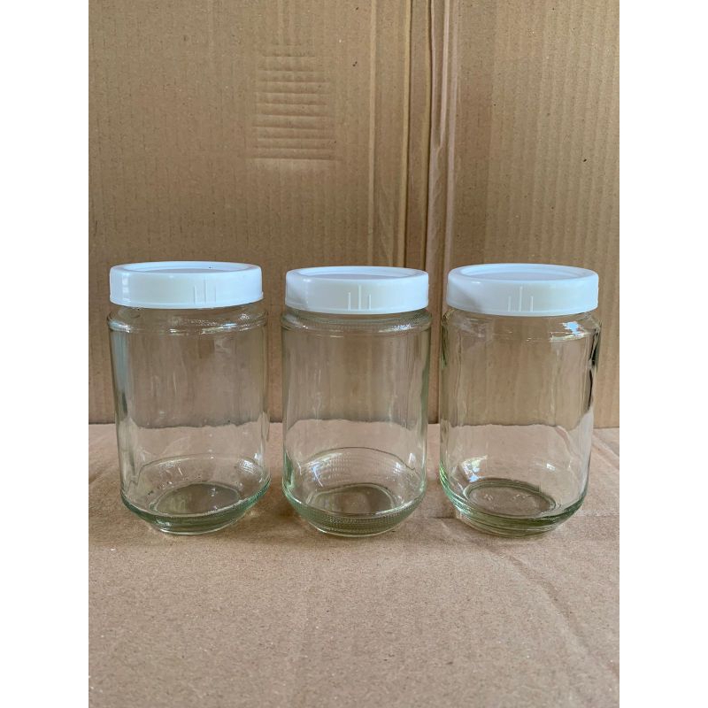 Jual Botol kaca jar 300ml / jar Kaca 300 ml / toples bumbu 300ml ...