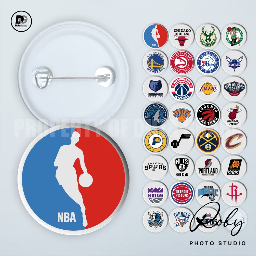Jual [PIN PRESS] NBA BASKETBALL BOLA BASKET Pin Bros Aksesoris Souvenir ...