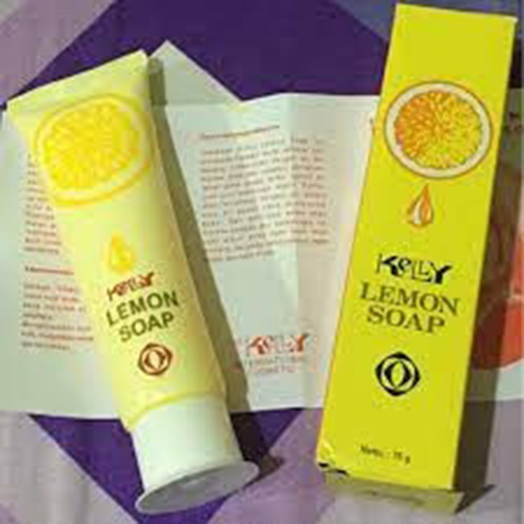 Jual Kelly Lemon Soap Sabun Wajah Cleansing dan Nourising - 75g ...