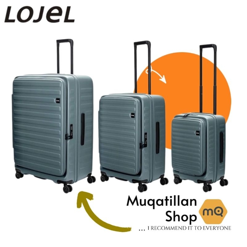 Jual Koper Lojel Cubo Satu set ( 21, 25 30 inch) Zipper expand | Shopee Indonesia