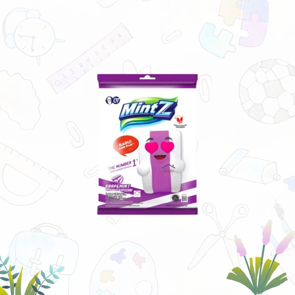 Jual PERMEN MINTZ GRAPE MINT ISI 50 PCS (PCS) | Shopee Indonesia