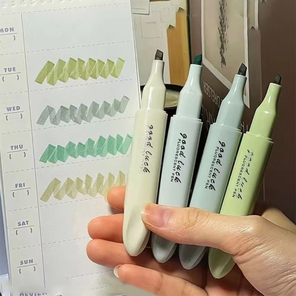 Jual 4Pcs/Set Pena Stabilo Siswa 4 Warna Pena Stabilo Aesthetic ...